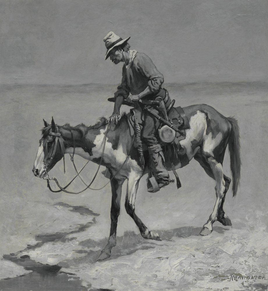 A Texas Pony by Frederic Remington: Buy fine art print