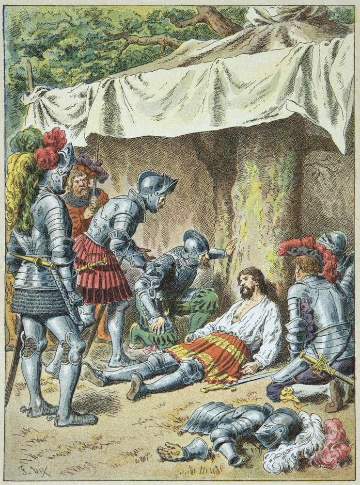 Knight Bayard Died on 30 April 1524 at Romagnano