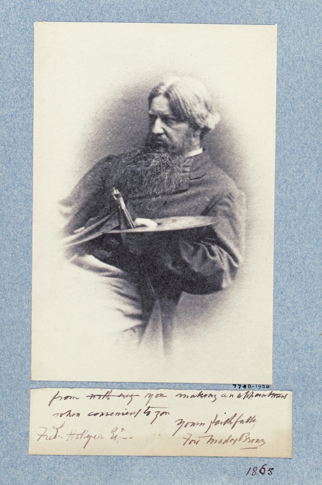 Portrait of Ford Madox Brown, c.1870 by Frederick Hollyer