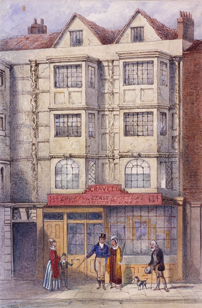Aldersgate Street, London by Frederick Napoleon Shepherd