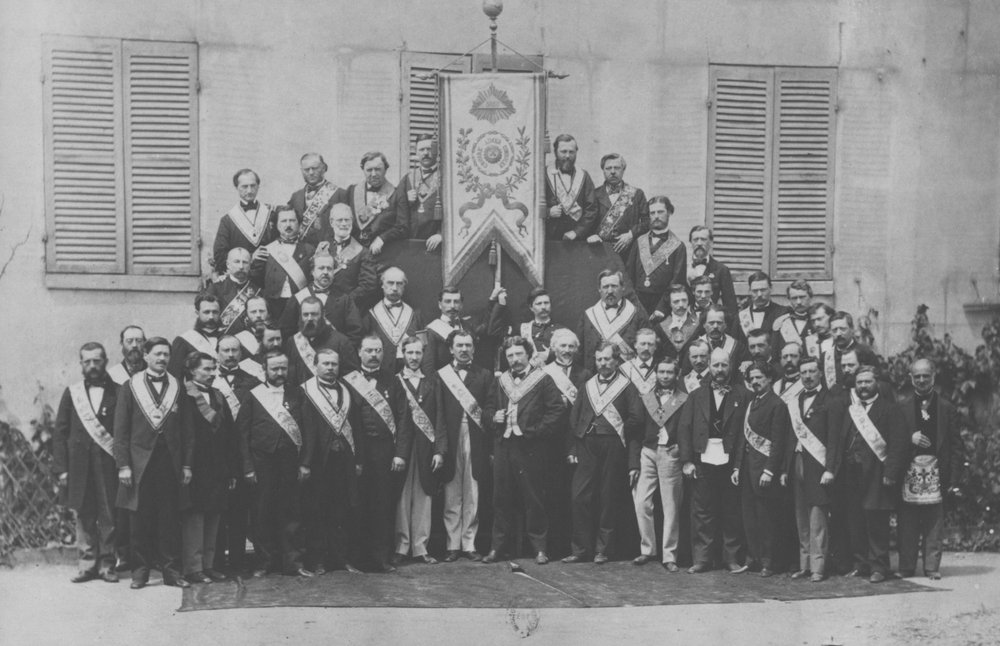 A Provincial French Masonic Lodge by French Photographer