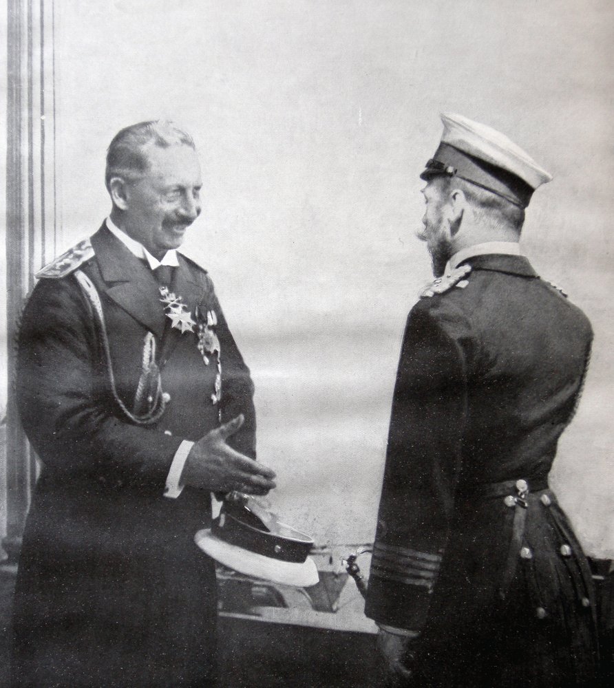 Kaiser Wilhelm II and Tsar Nicholas II, 1914