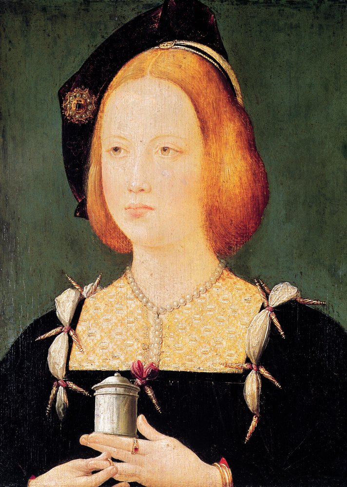 Portrait of Mary of England, wife of Louis XII, c.1514