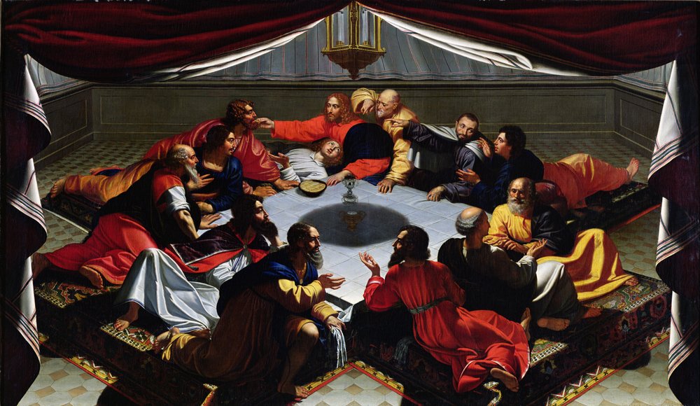 The Last Supper by French School: Buy fine art print