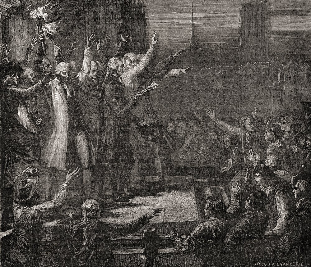 The Undertaking of a Civil Oath by French School