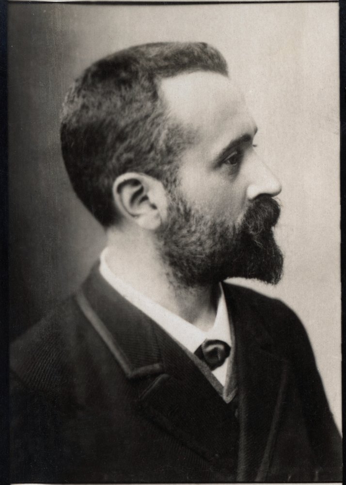 Portrait of Alphonse Bertillon by French Photographer