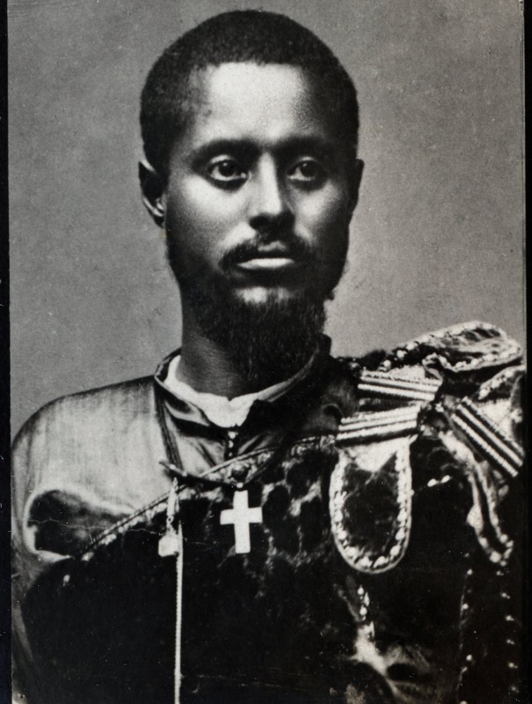 Portrait of Ras Makonnen, general and governor of Harar province in ...