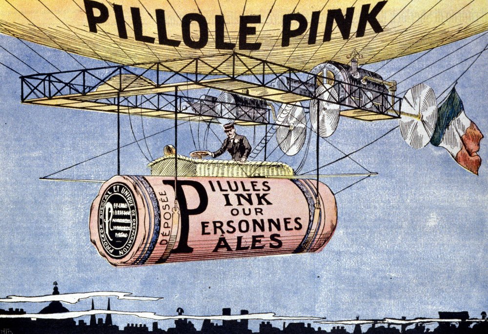Advertising for Pink Pills: Miracle Pills for Pale and Weakened People ...