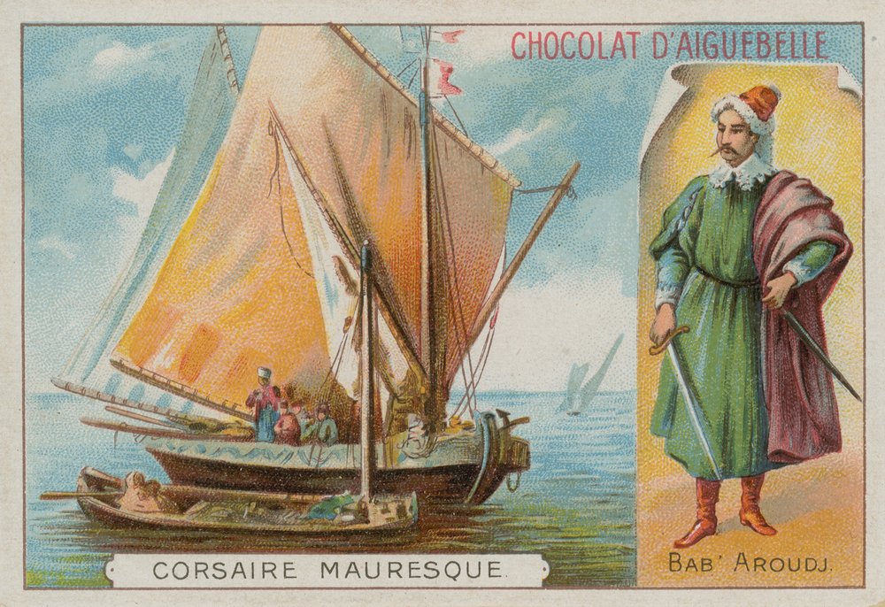 Bab Aruj, 15th-16th Century Barbary corsair by French School