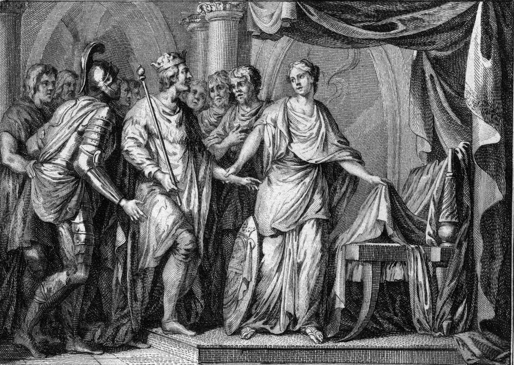 Childebert II (570-596), king of Austrasia, took possession of the ...