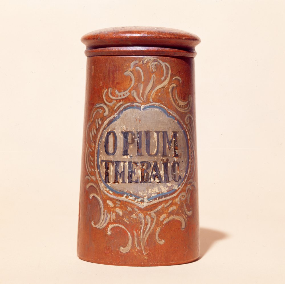 Container for Thebaic Opium by French School