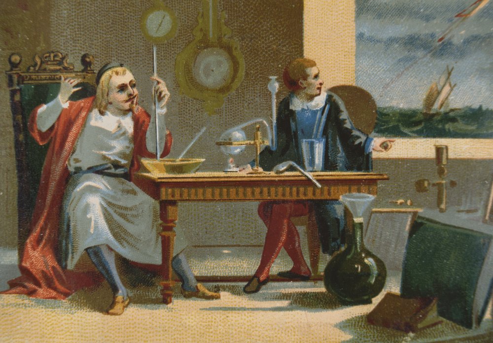 Evangelista Torricelli, inventor of the thermometer barometer