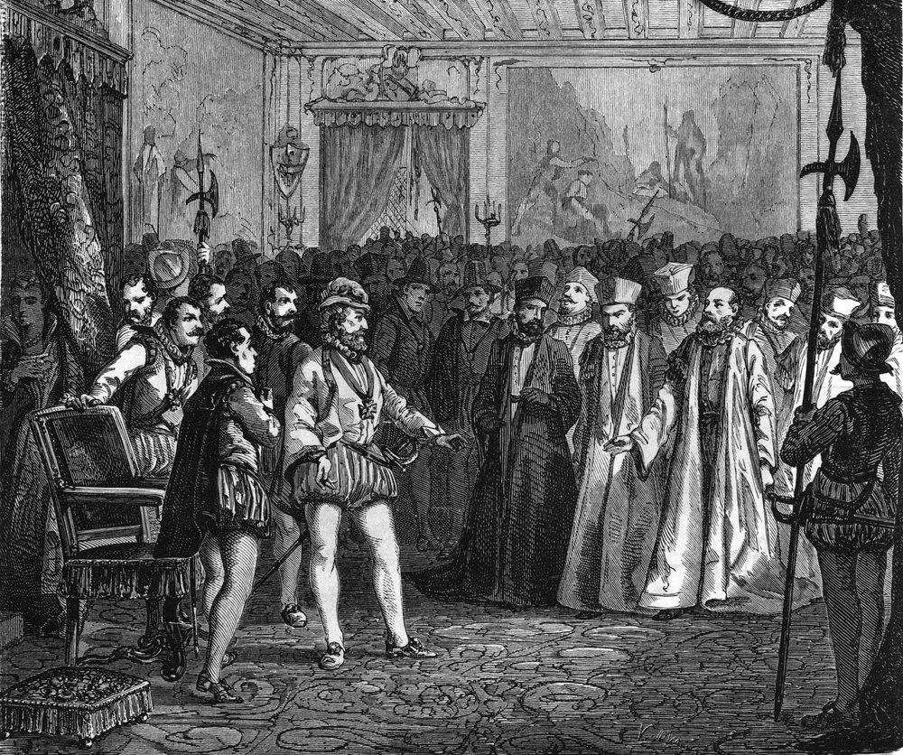 Henri IV Before the Assembly of Notables in Rouen