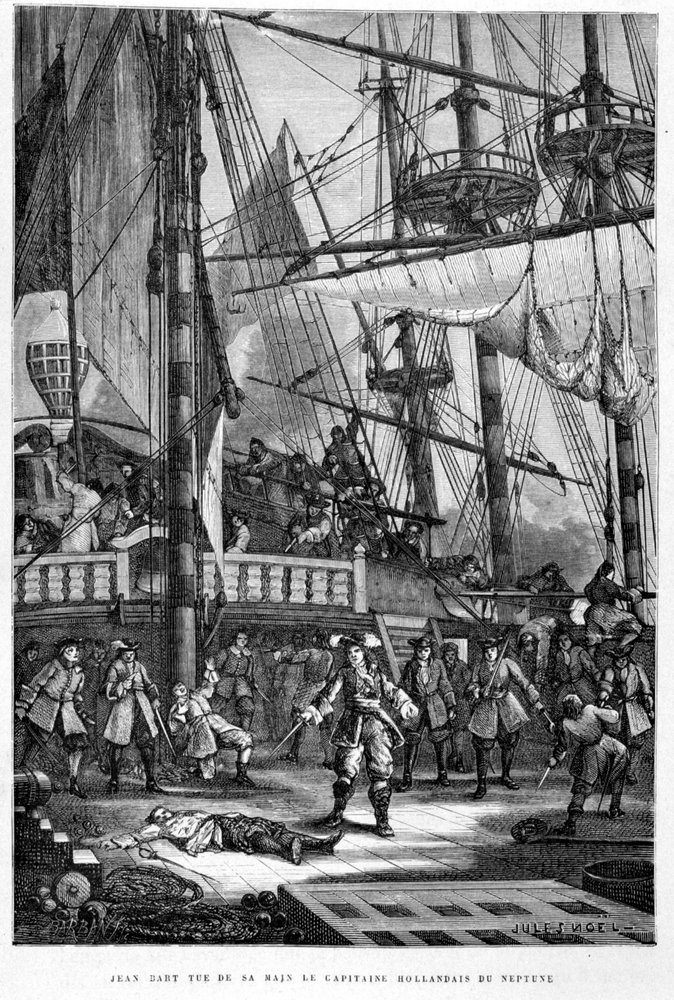 Jean Bart Kills the Dutch Captain of Neptune with His Hand - in 'The ...