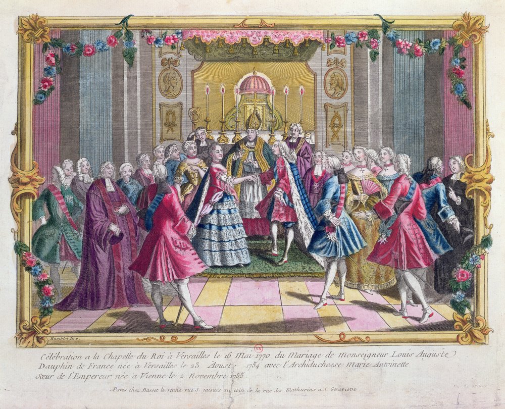 Marriage of the Dauphin of France (future Louis XVI) with Archduchess Marie-Antoinette in the ...