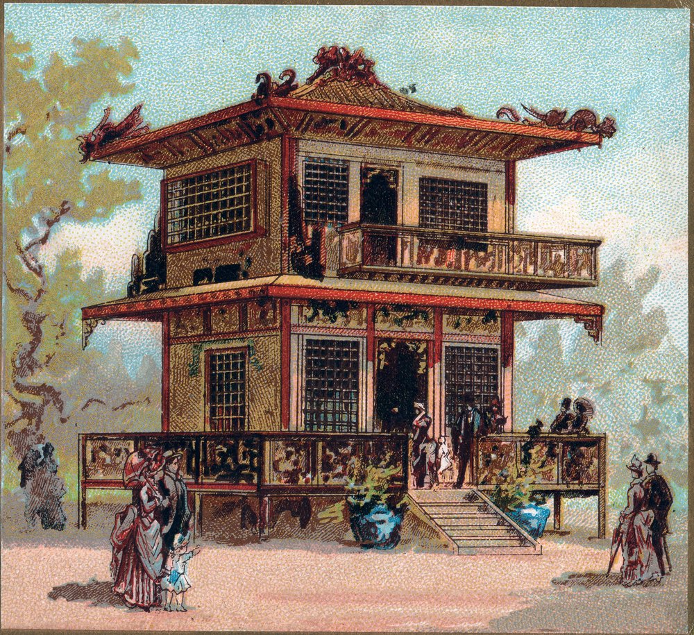 Paris. Universal Exhibition of 1889: The Japan Pavilion