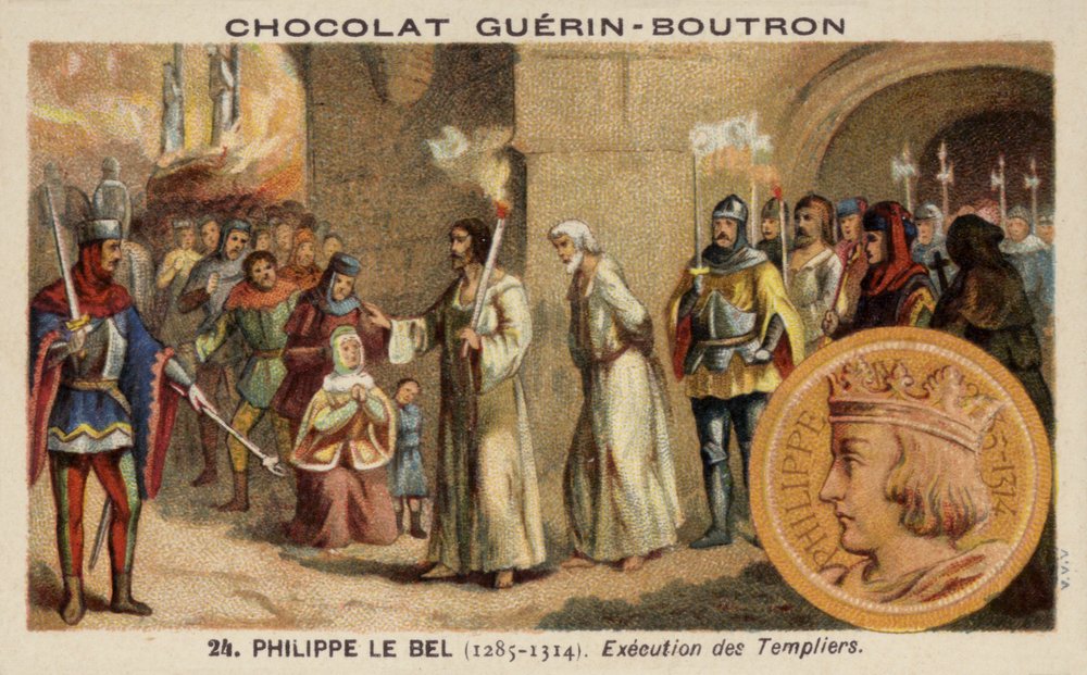 Philip The Fair and the execution of the Knights Templar