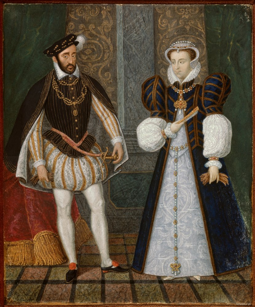 Portrait of Henry II and Catherine de Medici