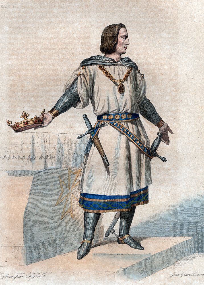 Portrait of Philip II Augustus, King of France