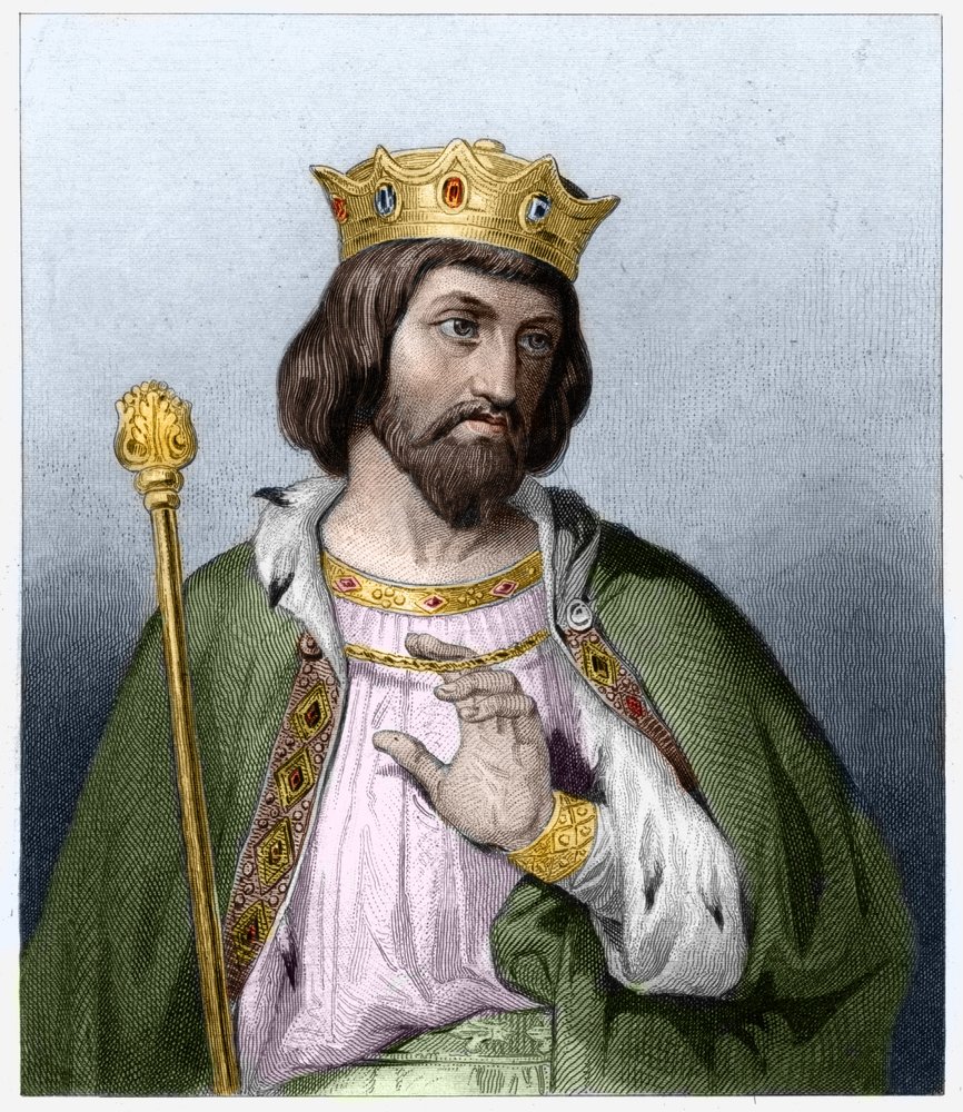 Portrait of Robert II the Pious, King of France