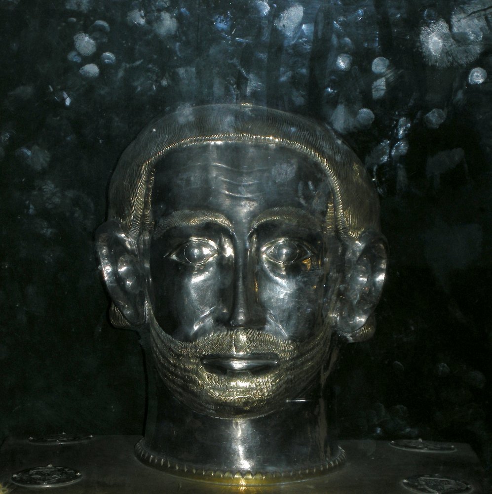 Reliquary Head of St. Benedict by French School