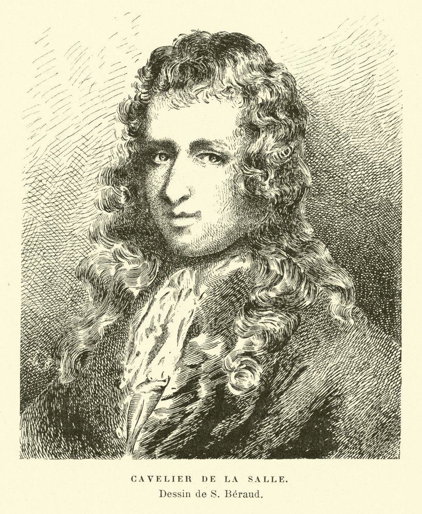 Rene-Robert Cavalier de La Salle, French Explorer
