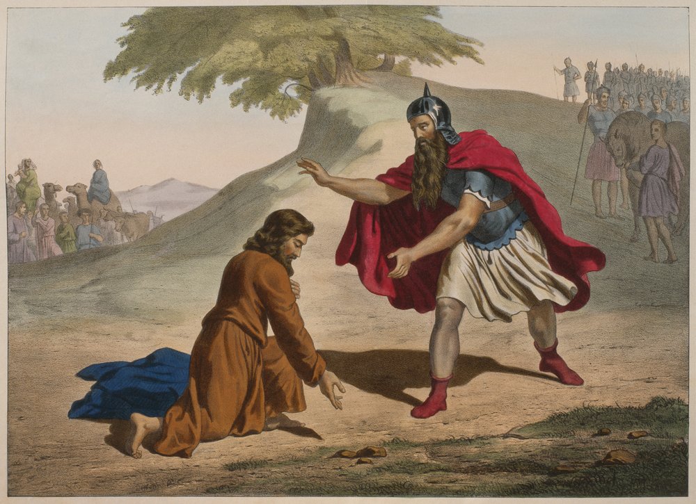 The Meeting of Jacob and Esau by French School