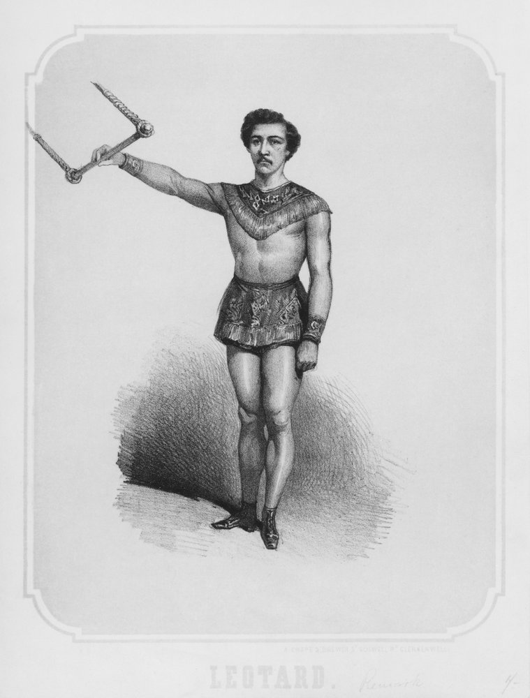 The Trapeze Artist Jules Leotard by French School