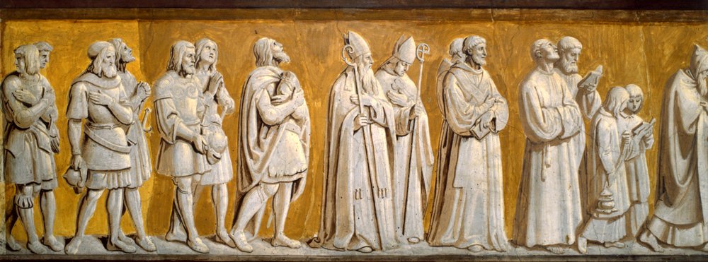Penitential procession by Friedrich Overbeck