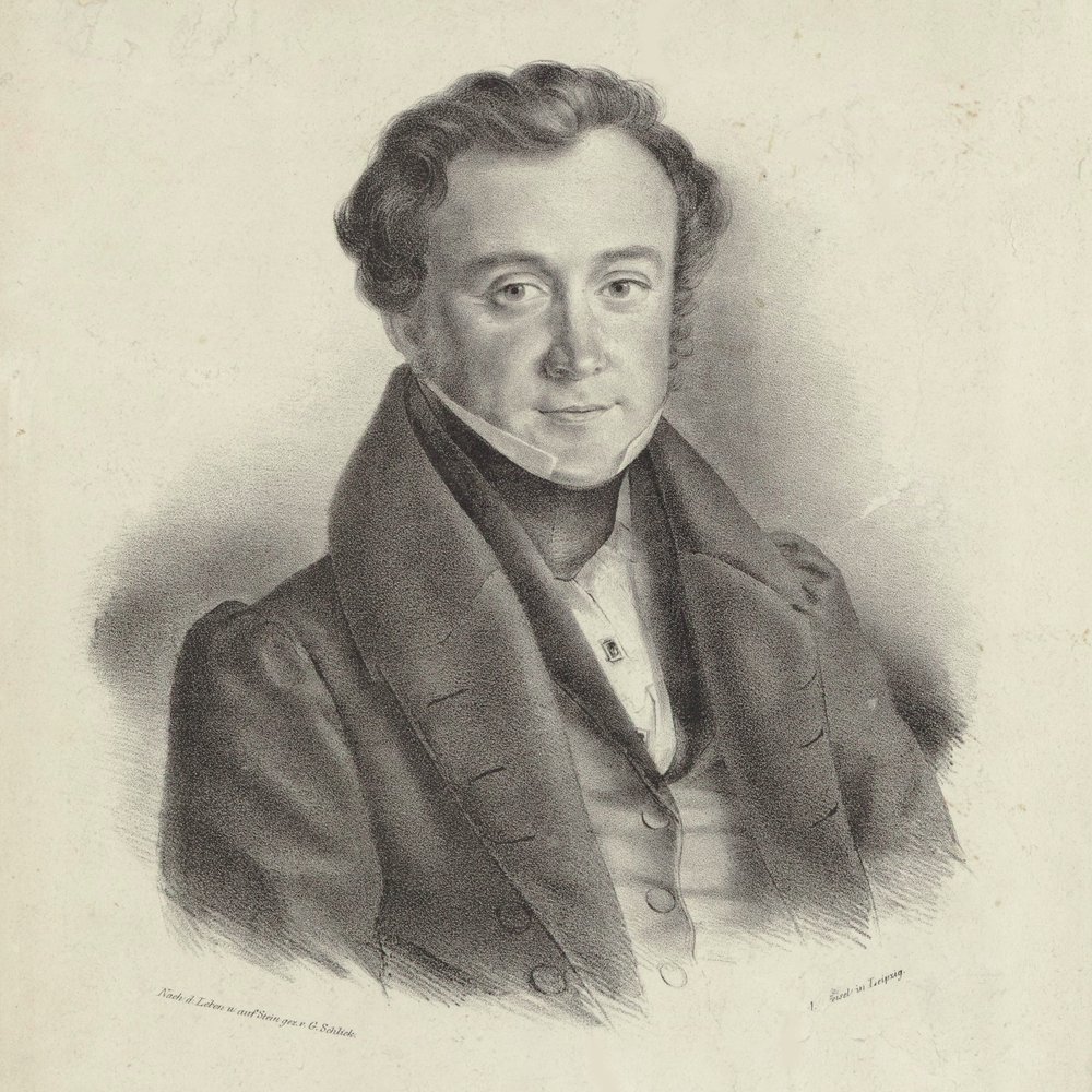 Portrait of the Composer Johann Wenzel Kalliwoda, 1801-1866