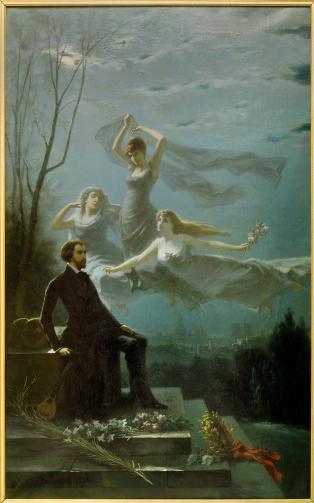 The Nights of Musset by Gabriel-Amable de Lafoulhouze