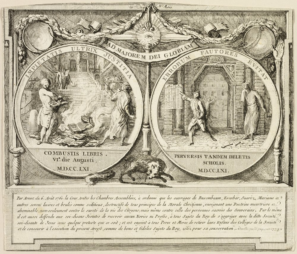 Expulsion of the Jesuits by Gabriel Jacques de Saint Aubin