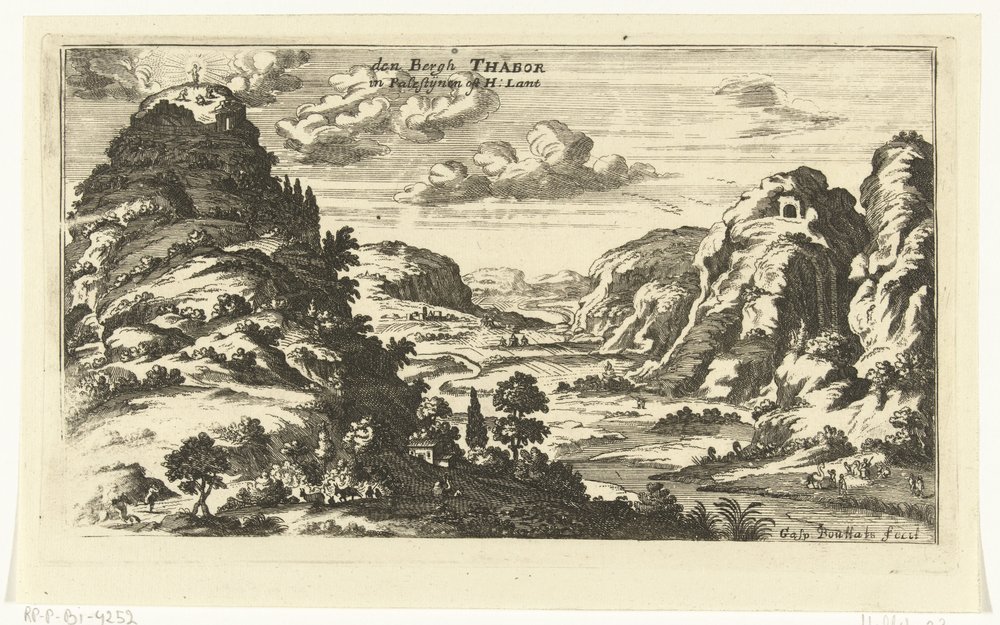View of Mount Tabor and the Transfiguration of Christ