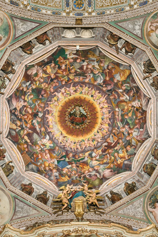 Assumption of the Blessed Virgin, known as The choir of angels playing ...