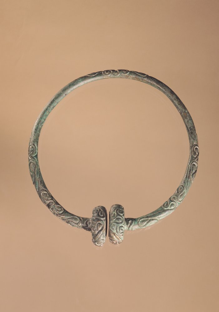 Torque with ternary designs by Gaulish: Buy fine art print