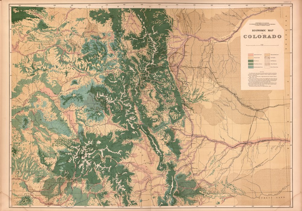 Geological and Geographical Atlas of Colorado