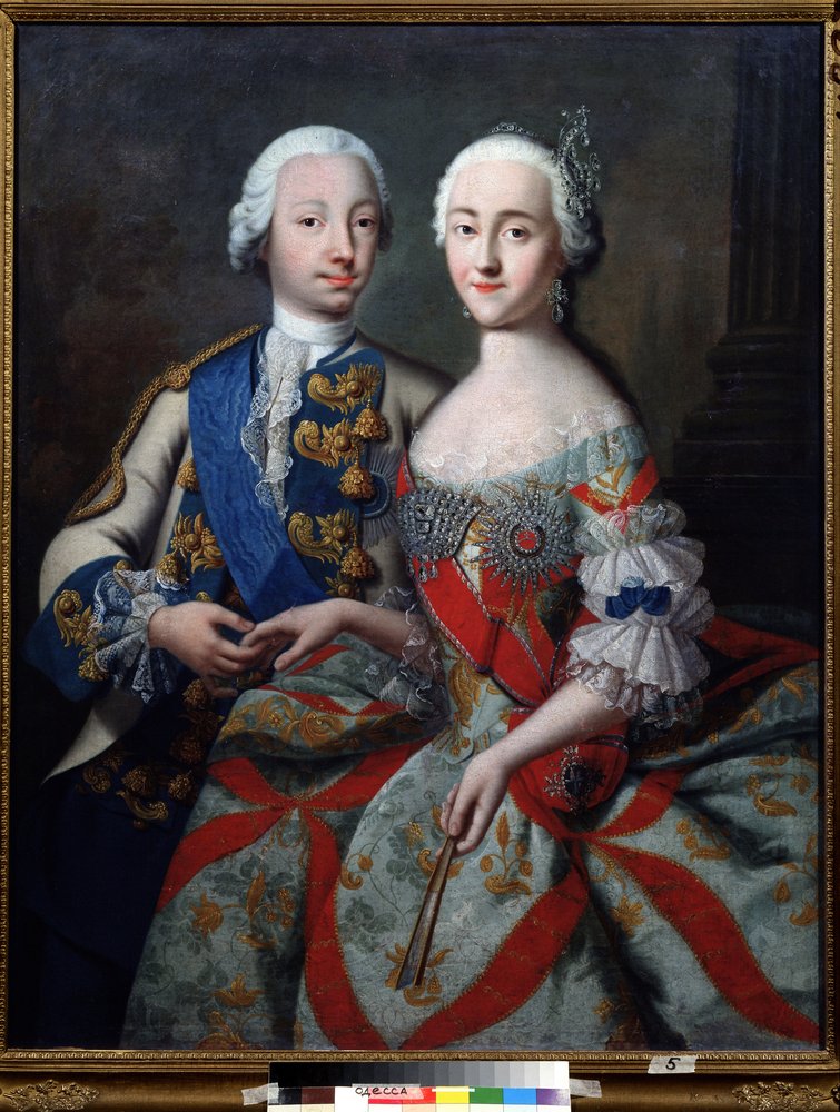 Portrait of Grand Duke Pyotr Feodorovich (later Peter III of Russia)