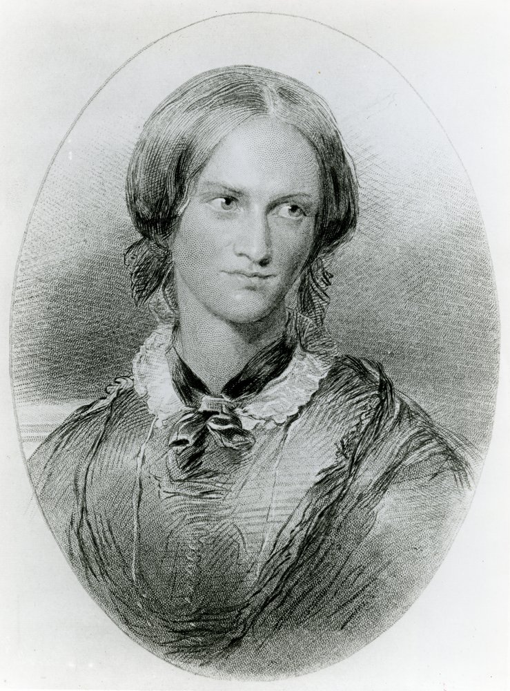 Charlotte Bronte, engraved by James Charles Armytage