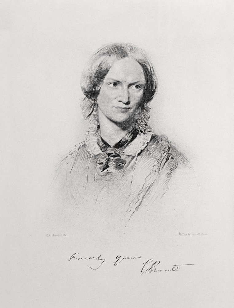 Portrait of Charlotte Bronte by George Richmond