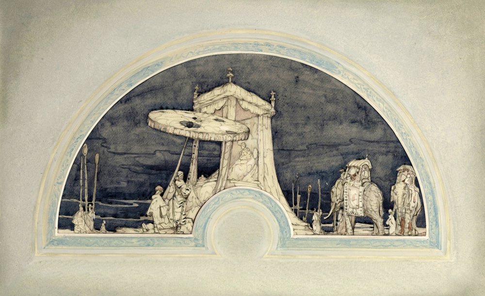 La Princesse Bondour by George Sheringham: Fine art print