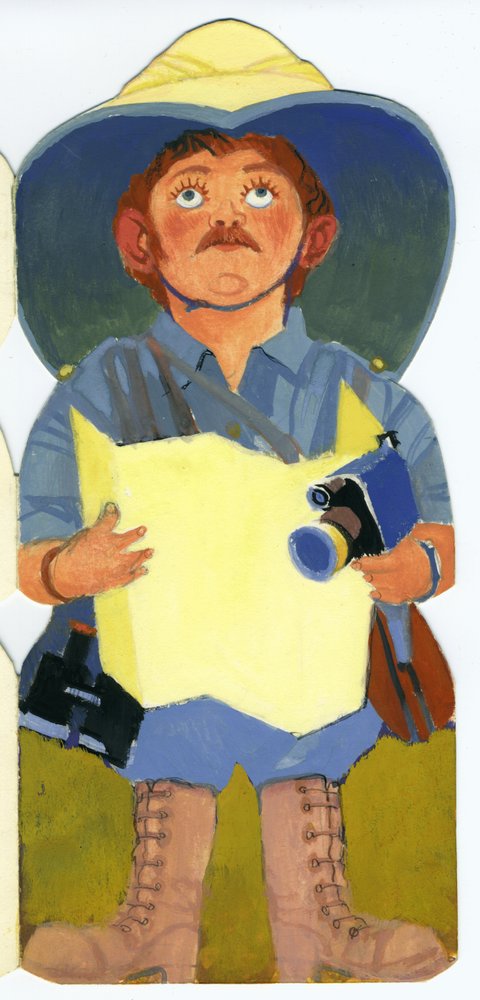 Man by George Adamson: Highest-quality art reproduction