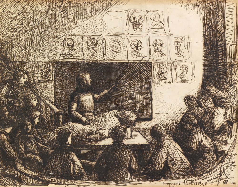 An Anatomy Class at the Royal Academy Schools with Professor Partridge