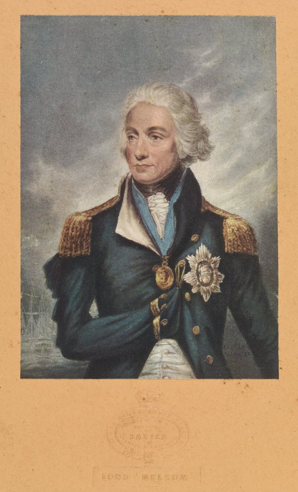 Horatio Nelson (1758-1805) by George Baxter