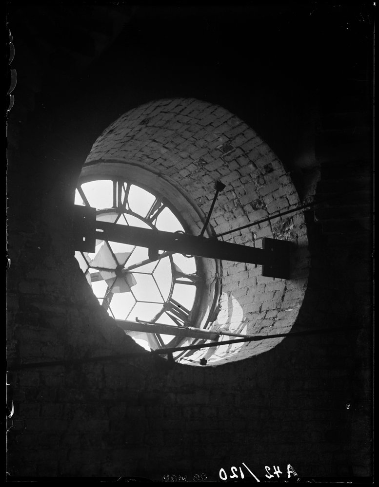 St Paul's Church, St Paul's Square, Jewellery Quarter, Birmingham, 1941