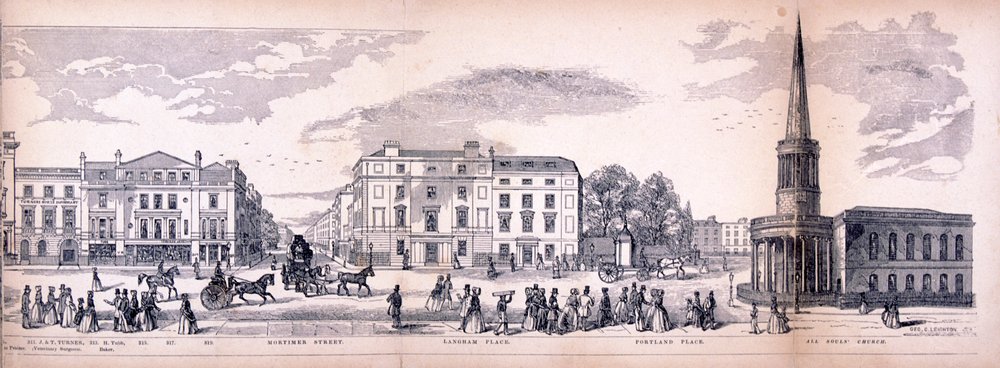 Panorama of London by George C Leighton: Fine art print