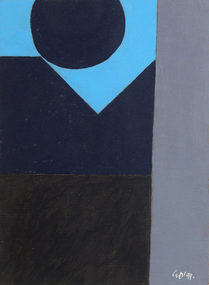 Upwards to Blue by George Dannatt: Buy fine art print