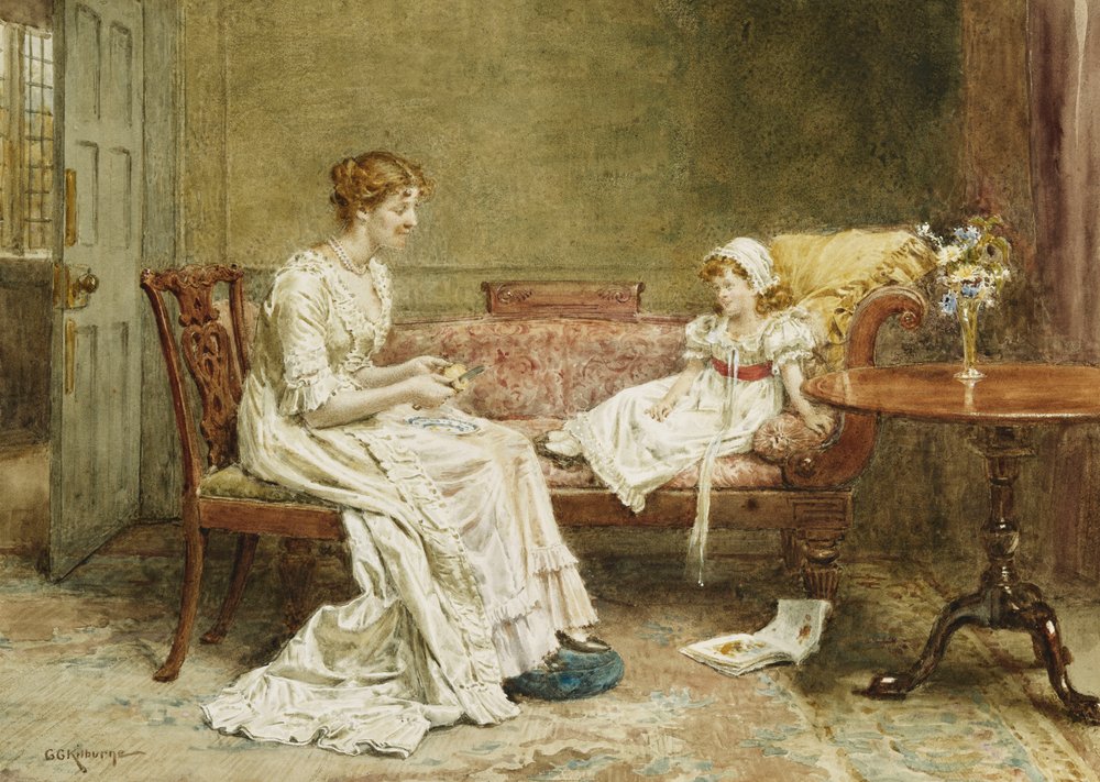 Malade Imaginaire by George Goodwin Kilburne