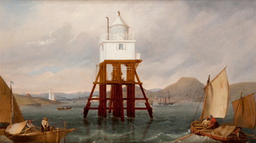 Pile Lighthouse, Tayport by George McGillivray