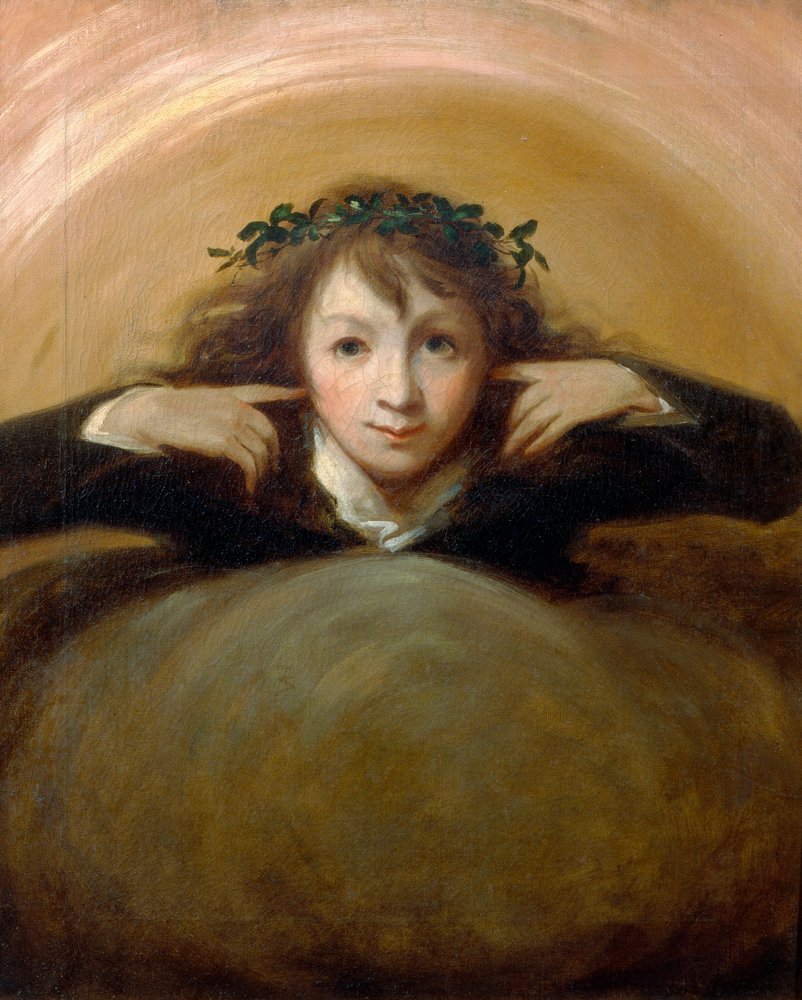 Thomas Alphonso Hayley as 'Puck' by George Romney