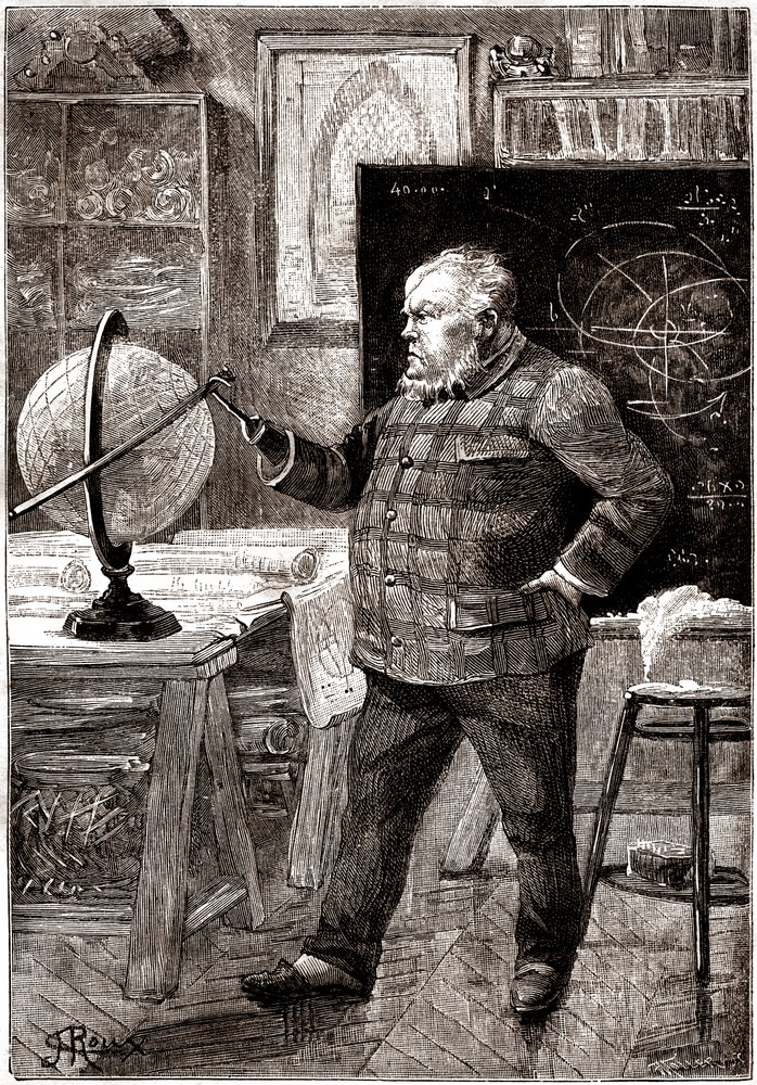 J. T. Maston, Mathematician and Adventurer, Secretary of the Gun-Club ...